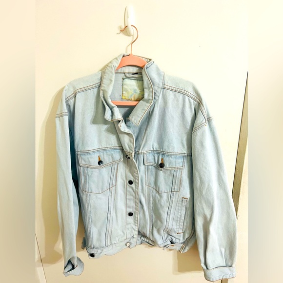 Jackets & Coats | Vintage Light Blue Jean Jacket | Poshmark